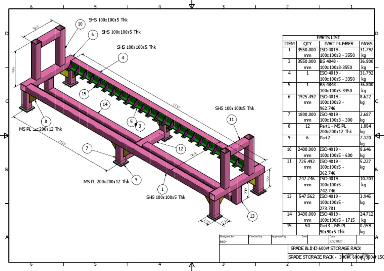 Spade Storage Rack | PDF