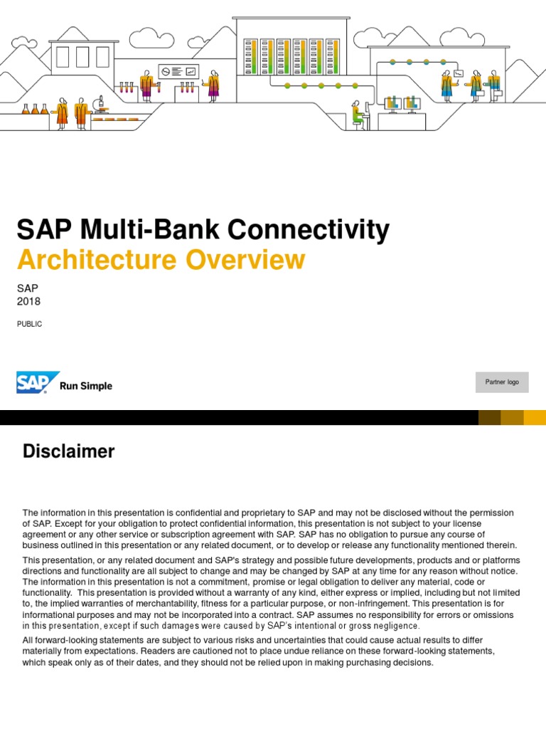 SAP Multi-Bank Connectivity - Architecture - Introduction - 2018 | PDF ...