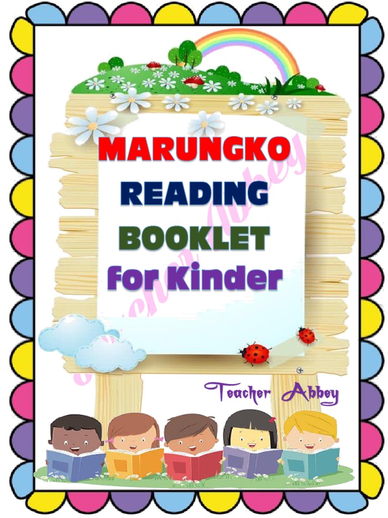 Marungko - Reading - Booklet - PDF Version 1 PDF | PDF