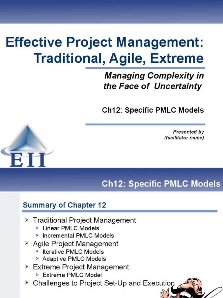 EPM7e Slides Ch12 Specific PMLC Models | PDF | Project Management | Agile Software Development