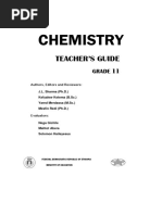 Grade 11 Chemistry Teacher Guide | PDF | Chemistry | Academic ...