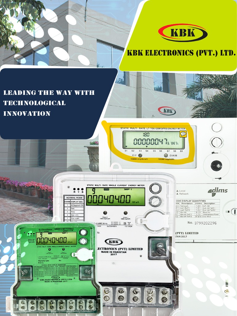 KBK Electronics Smart Meter Overview | PDF | Programmable Logic ...