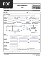 Vessel'S Checklist For Piloted Movements | PDF | Ships | Shipping