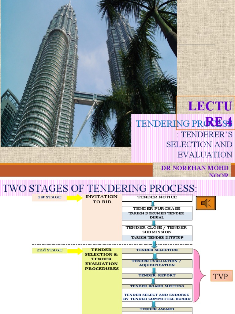 Lecture 4 Tender Notice & Procedure | PDF | Business | Government