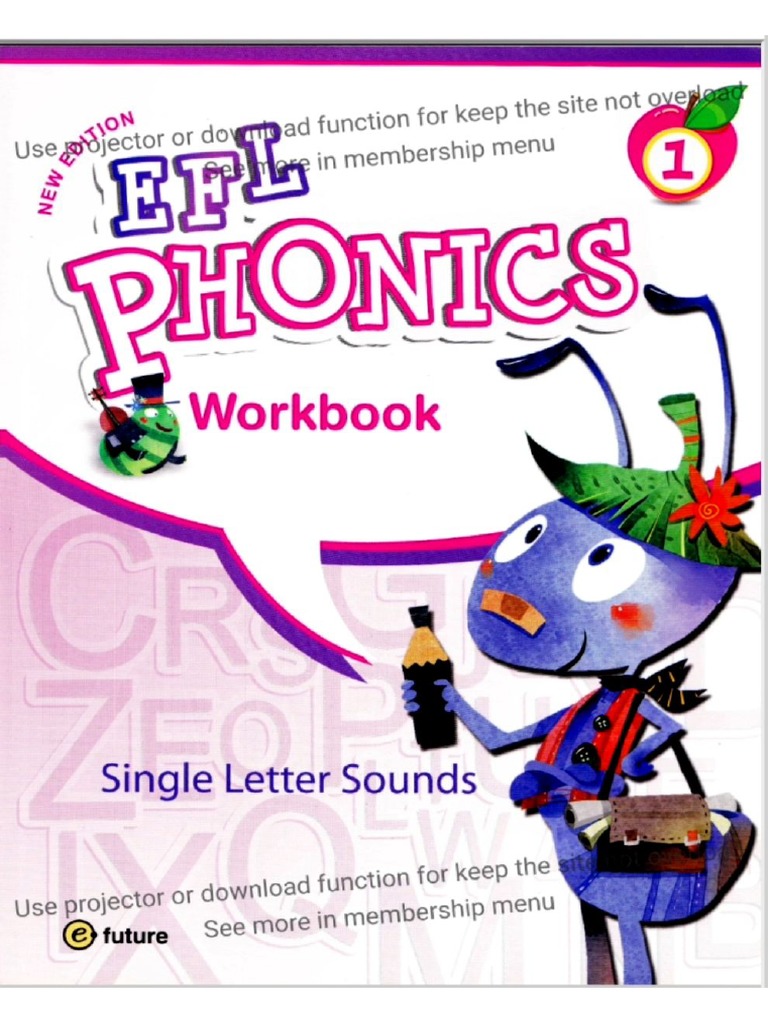 Efl Phonics Workbook 1 | PDF
