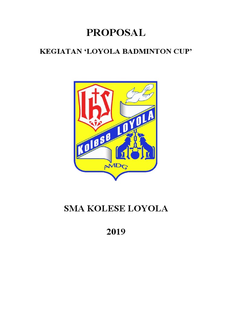 PROPOSAL BADMINTON Revisi | PDF