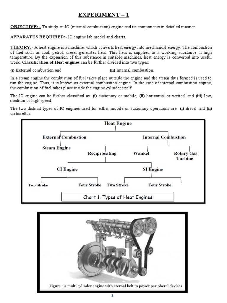 Thermal Engineering Practical | PDF | Internal Combustion Engine | Engines