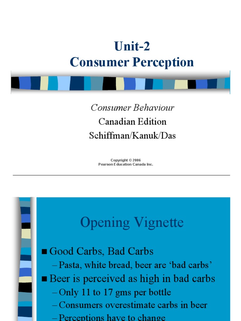 UNIT-2 - Perception PDF | PDF | Perception | Risk