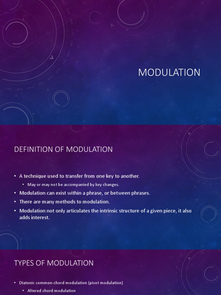 Modulation - Pivot Modulation PDF | PDF | Musical Keys | Musical ...