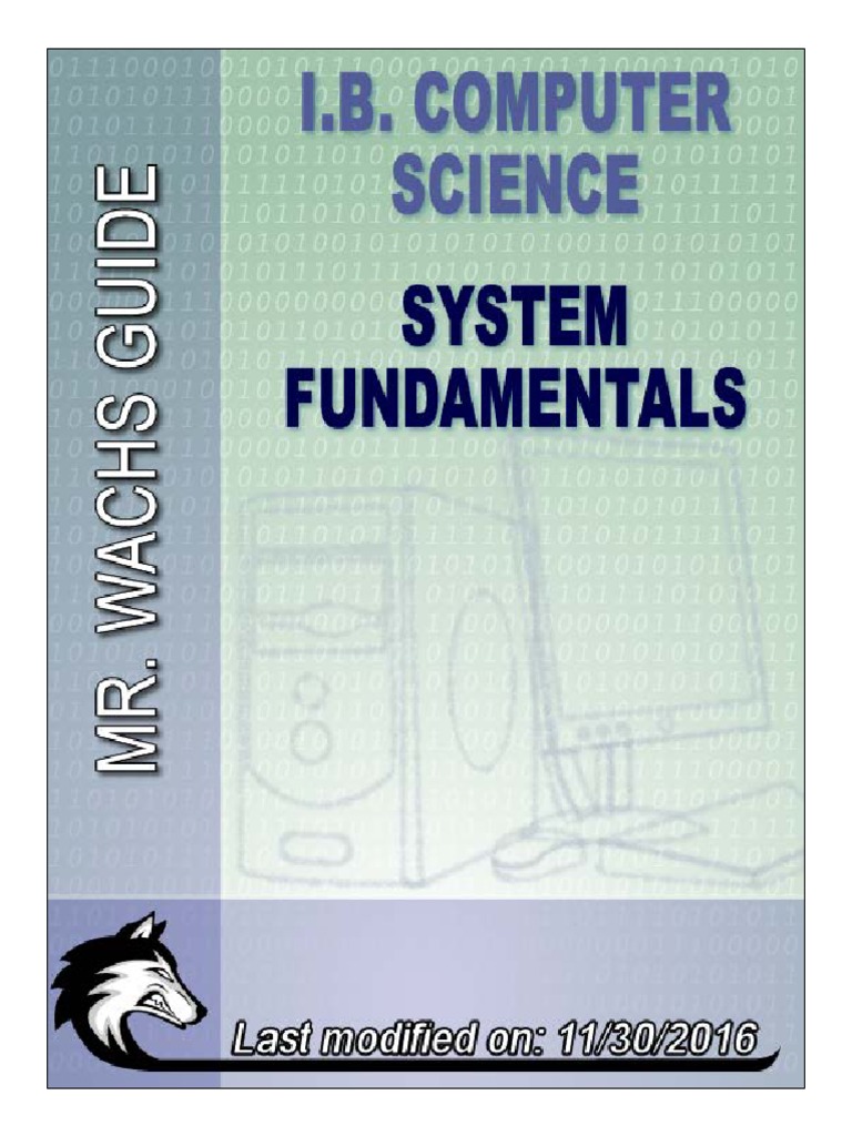 System Fundamentals (Workbook) | PDF | Client–Server Model | Server (Computing)
