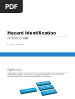 Hazard Identification HAZID Study Worksheet Template | PDF