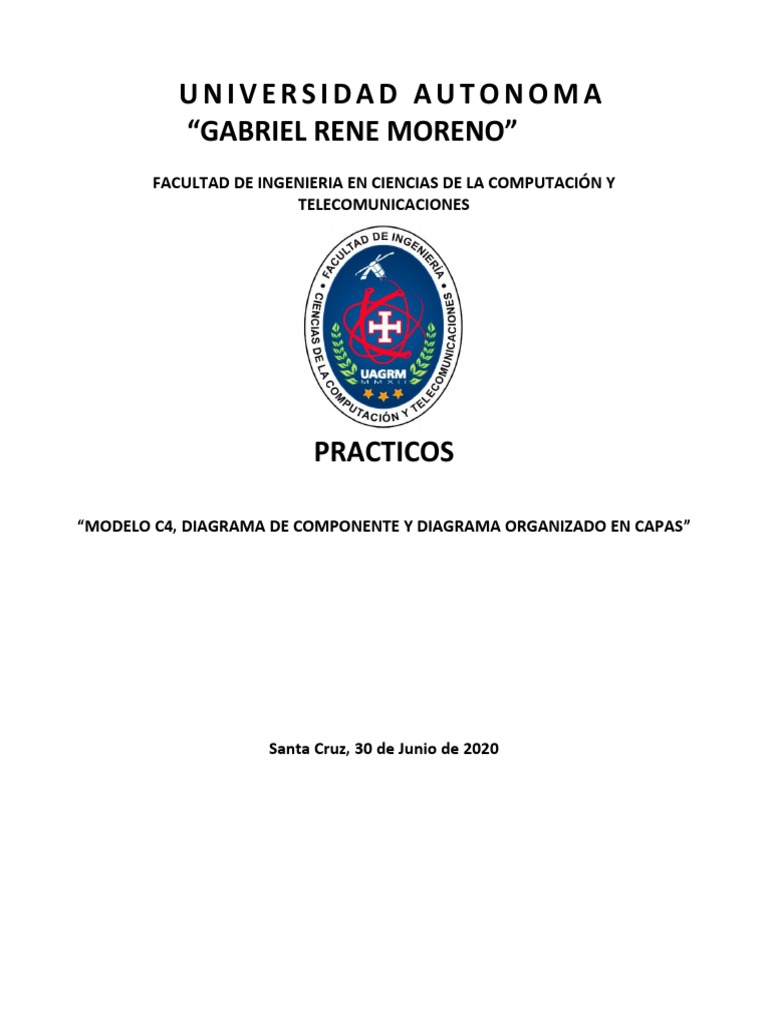 Práctico Modelo C4 | PDF | Aplicación web | Objeto (informática)