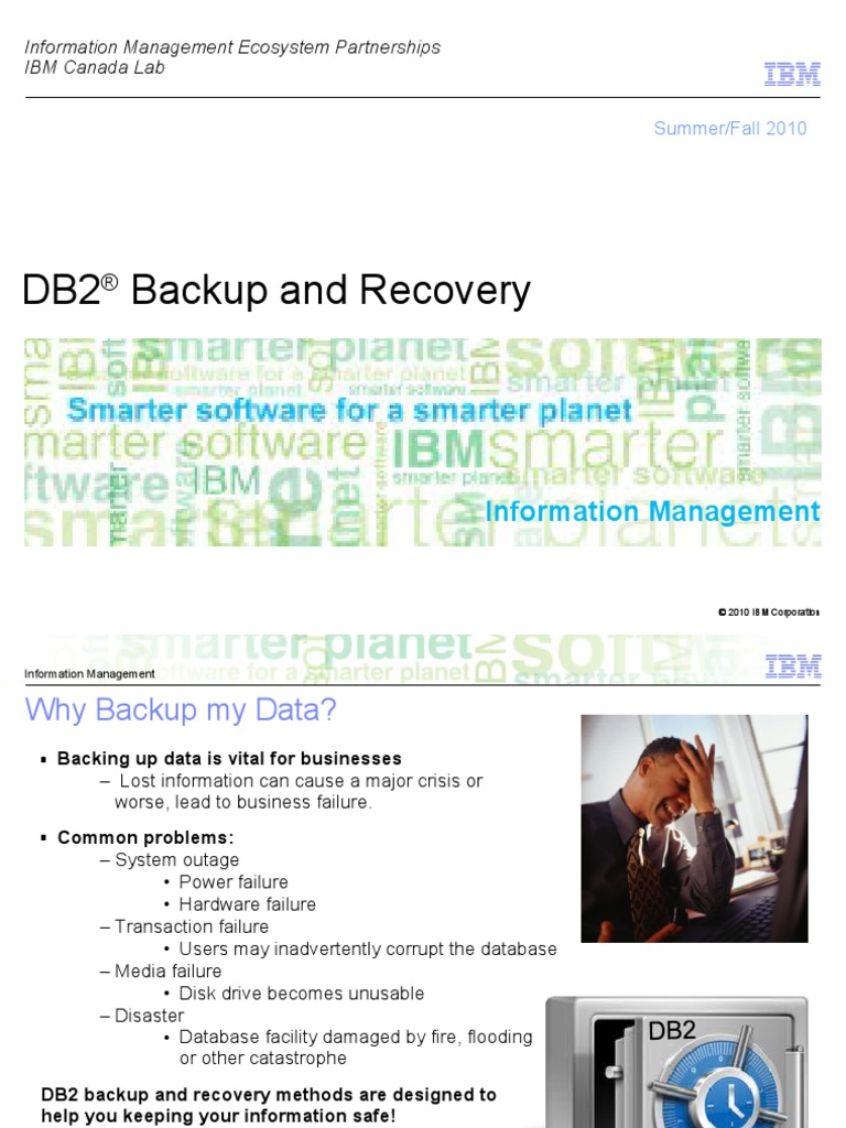 2.5 - DB2 Backup and Recovery | PDF | Backup | Ibm Db2