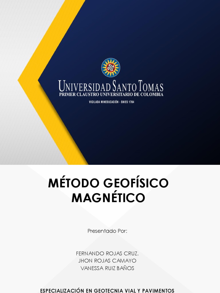 Método Magnético en Geofísica | PDF | Magnetismo | Campo magnético de ...