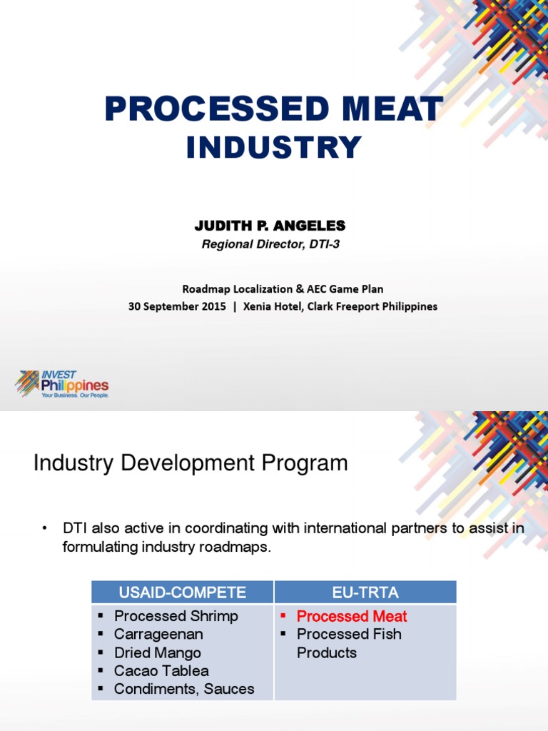Processed Meat Industry in the Philippines | PDF | Meat | Pork