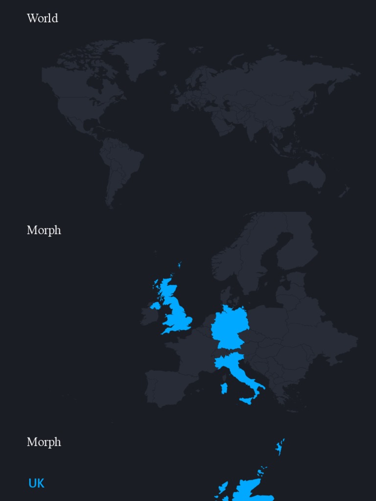 World, Europe Map - Morph | PDF