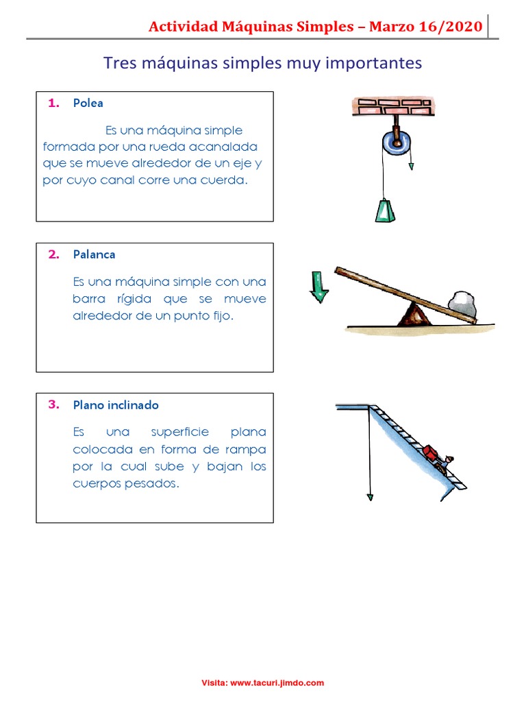 Proyecto De Maquina Simple Polea