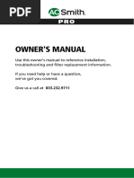 Filter Replacement Log | PDF | Filtration