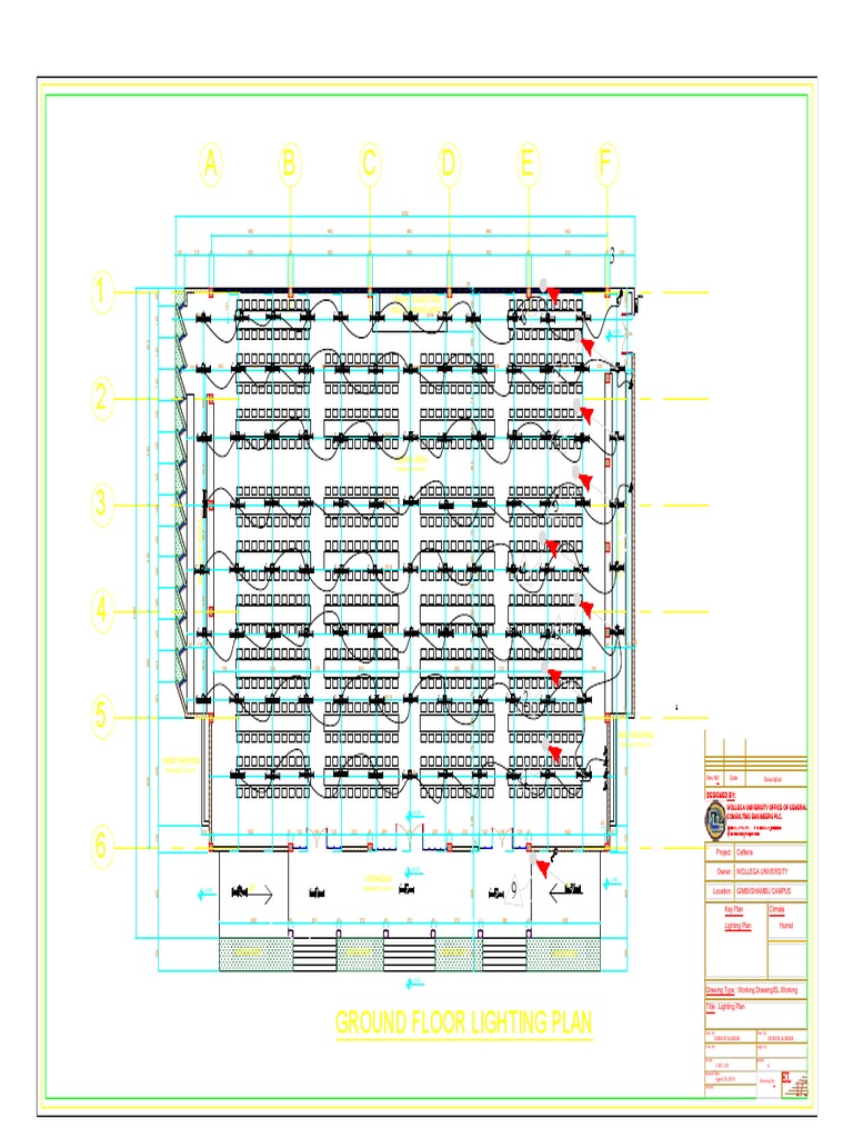 Cafeteria Lighting Plan Drawing | PDF | Queensland Heritage Register ...