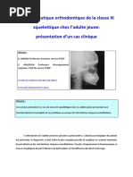 Anomalies du sens transversal en orthodontie | PDF | Langue | Bouche