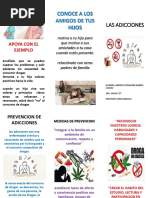 TRiptico de Sustancias Psicoactivas | PDF | Drogas | Drogas Psicoactivas