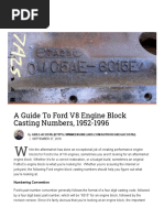 1998 - 2008 Ford Refrigerant R-134a Capacities Chart | PDF | Car | Cars ...