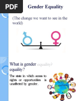 Gender Equality Presentation | PDF