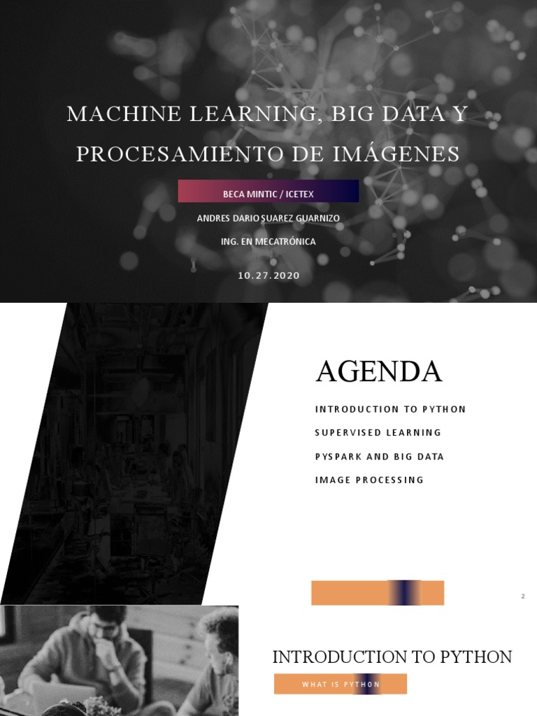 Machine Learning, Big Data y Procesamiento de | PDF | Machine Learning ...