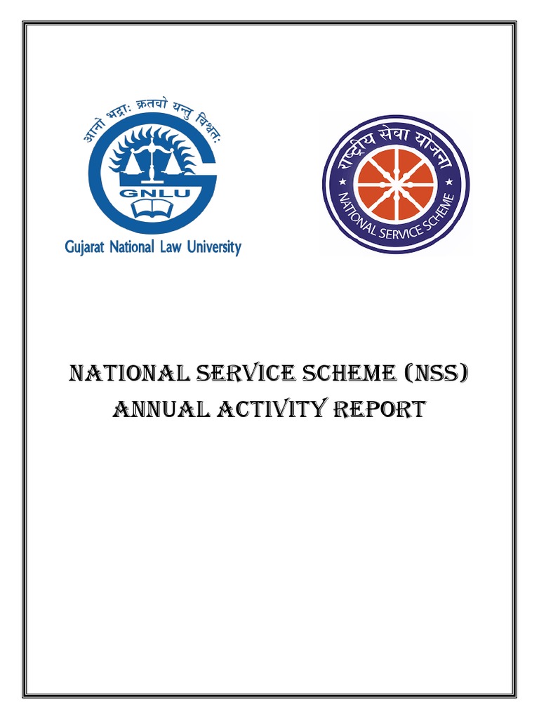 National Service Scheme (NSS) Annual Activity Report | PDF | Disaster ...