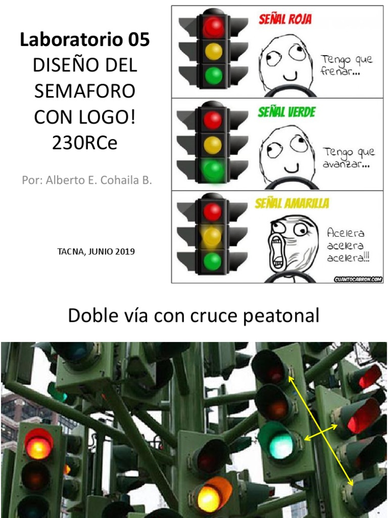 DISEÑO DEL SEMAFORO Con PLC | PDF