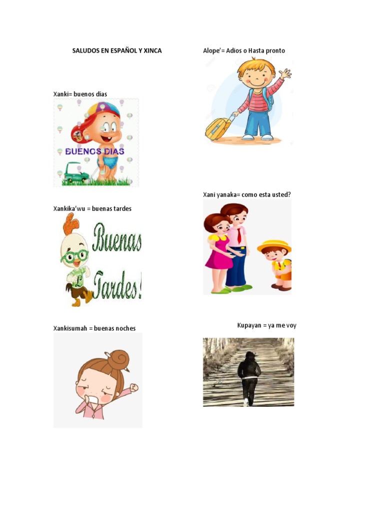 Saludos Xincas Xinkas | PDF