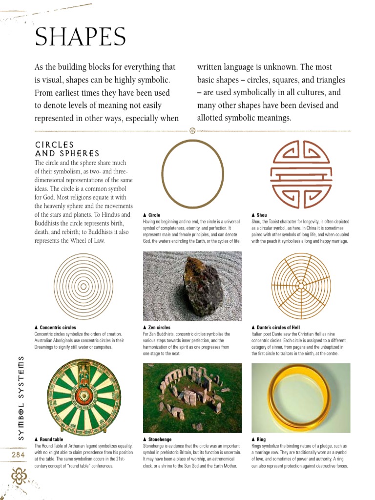 Signs & Symbols - Shapes | PDF | Labyrinth | Religion And Belief