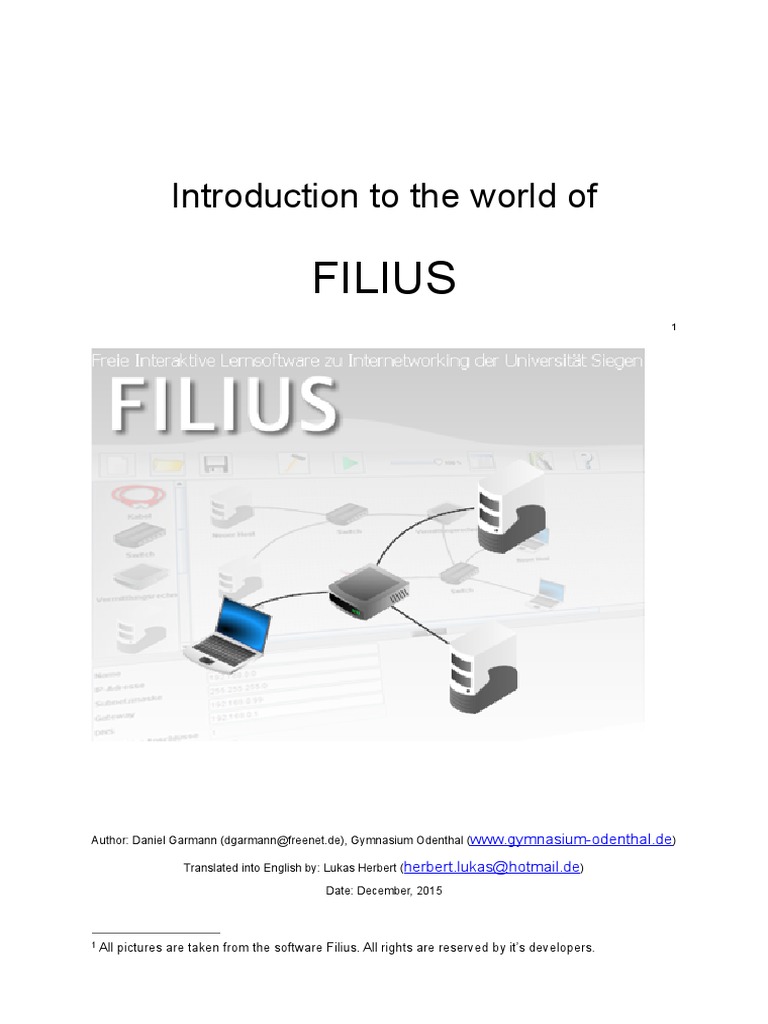 Networking Fundamentals: An Introduction to Network Components and Design Using the FILIUS ...