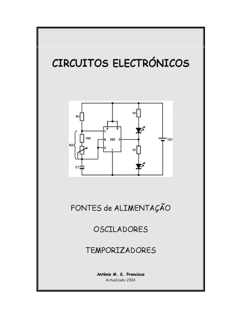 Circuitos Oscilador LM741 | Download grátis PDF | Rede elétrica | Capacitor