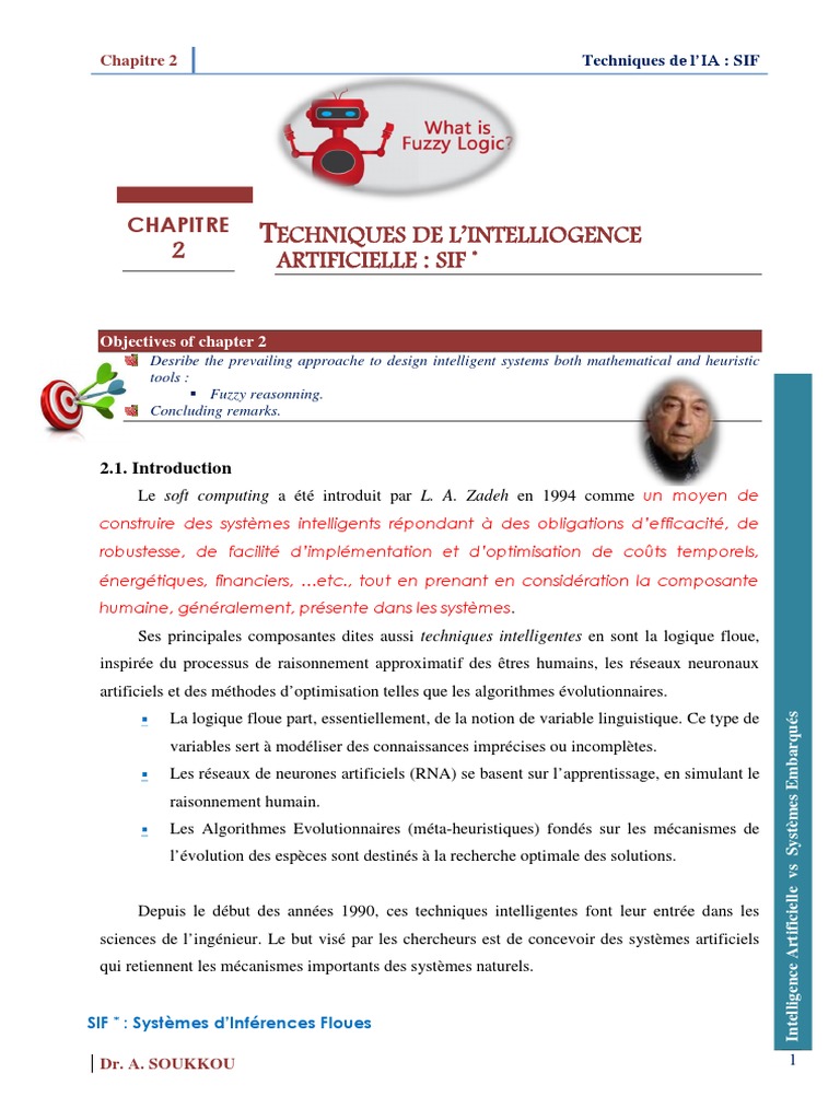 Chapitre 02 - Home Works 02 PDF | Descargar gratis PDF | Logique floue | Intelligence artificielle