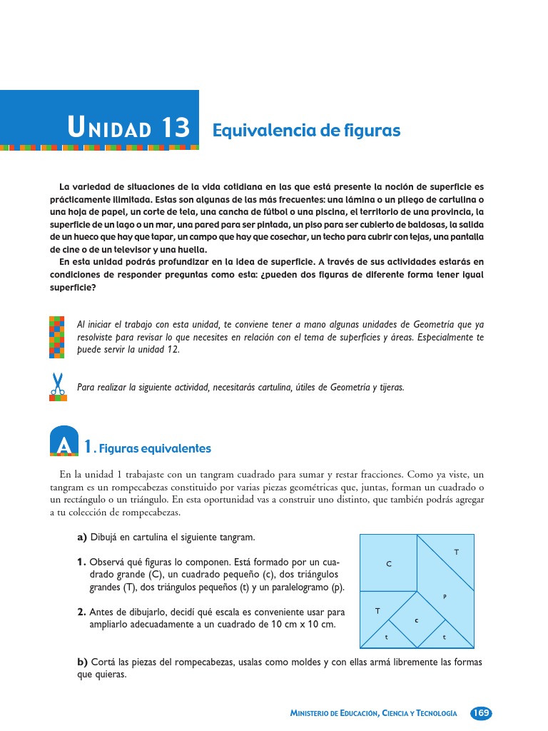 U13 Equivalencia de Figuras | PDF | Fórmula | Geometría