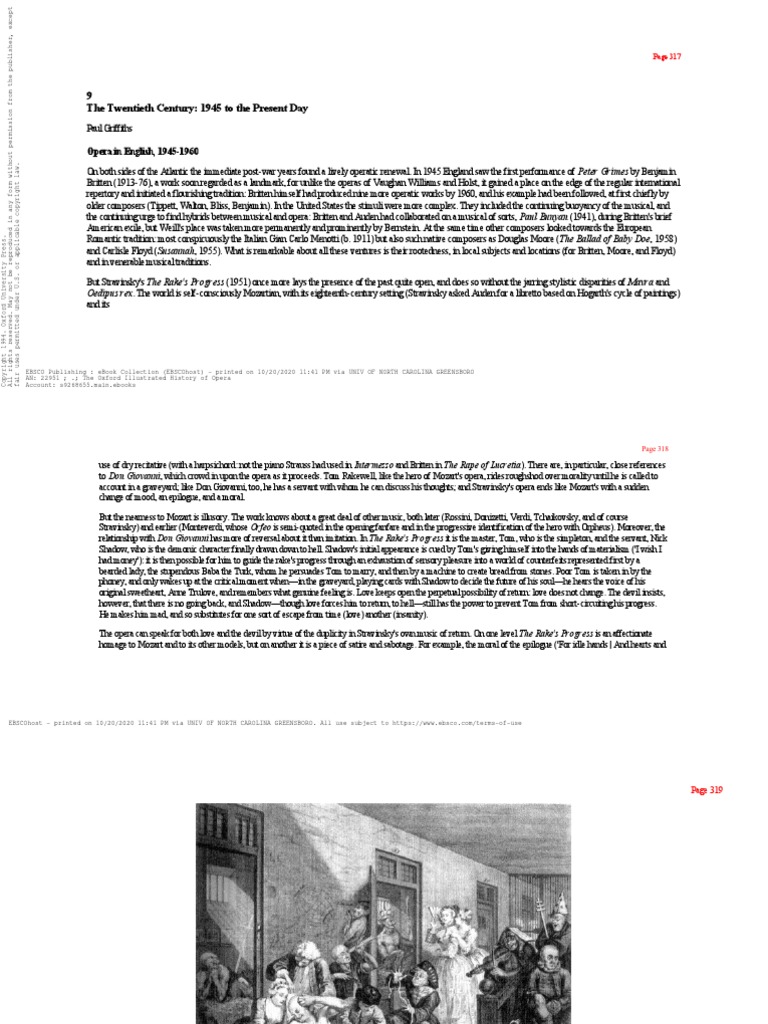 9 The Twentieth Century: 1945 To The Present Day: Opera in English ...
