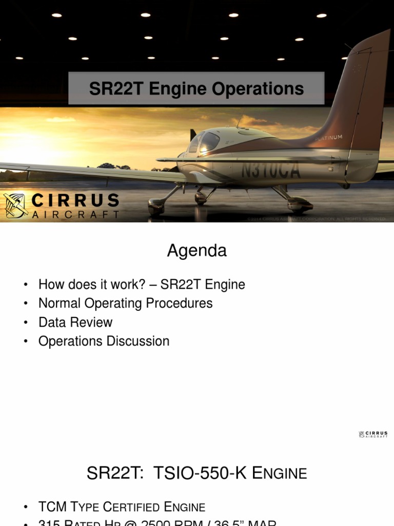 SR22T Engine Operations Overview | PDF | Turbocharger | Throttle
