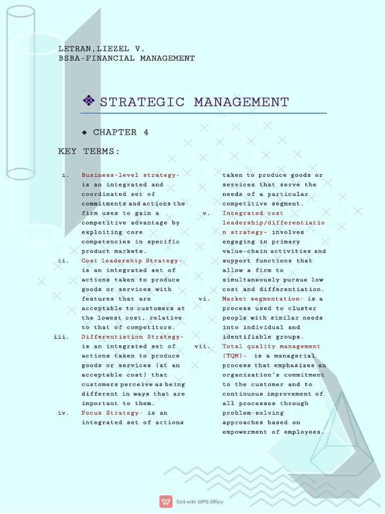 Liezel Veroya Letran | Download Free PDF | Competitive Advantage ...