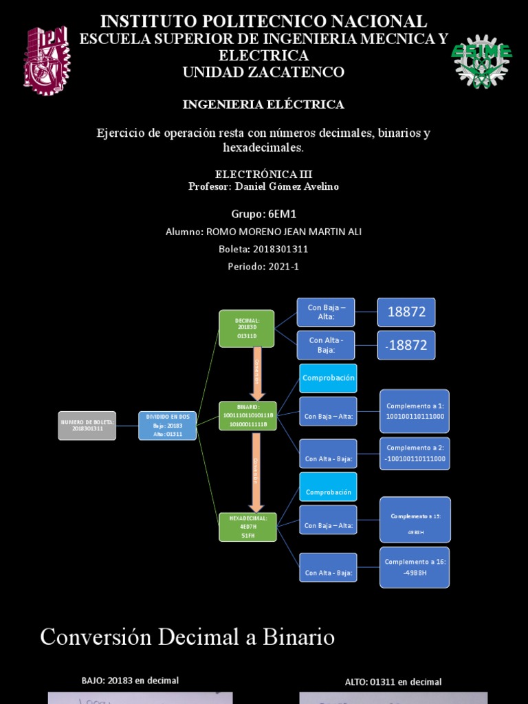 Ejercicio de Operaciones Romo Moreno Jean Martin Ali | PDF | Notación ...