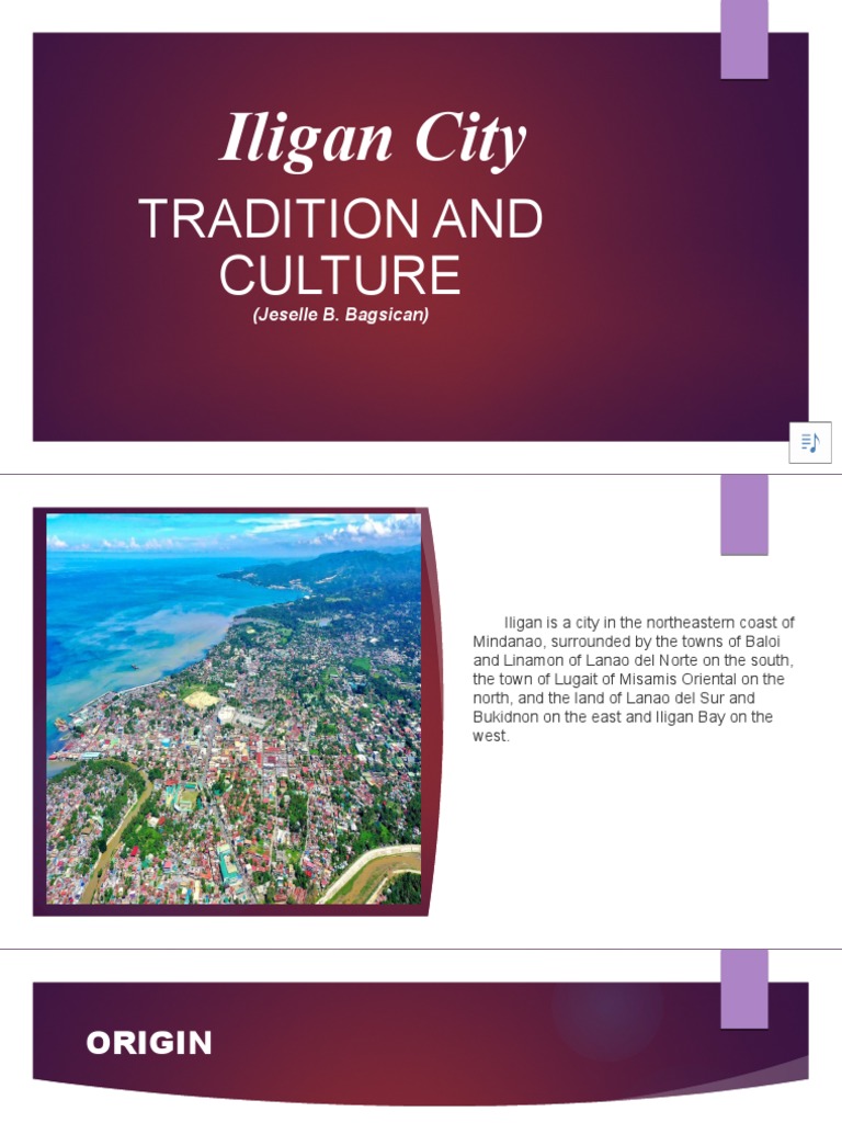 Iligan City: Tradition and Culture | PDF | Entertainment (General ...