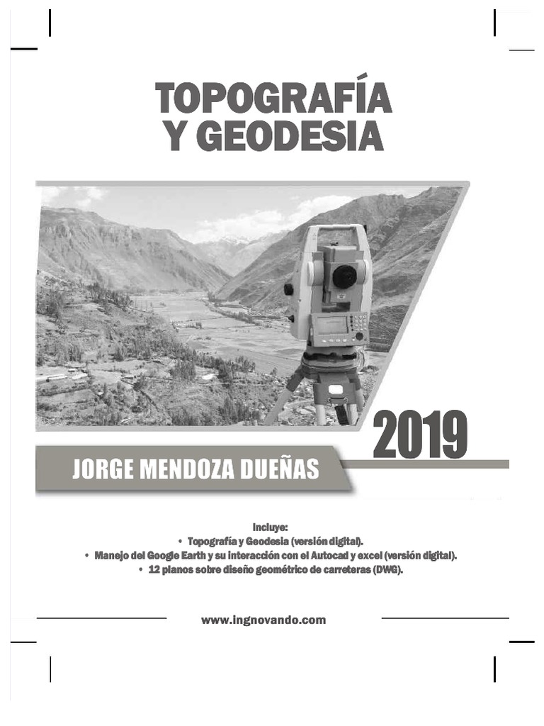 Mendoza - Topografía y Geodesia VER 3 PDF | PDF | Geografía | Science