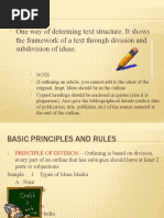 Lesson 5 Outlines Reading Texts in Various Disciplines | PDF ...