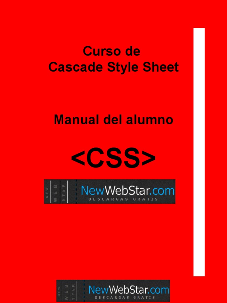 Curso de Cascade Style Sheet (CSS) | PDF | Hojas de estilo en cascada | HTML