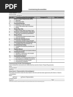 Final Commissioning Report | PDF | Business