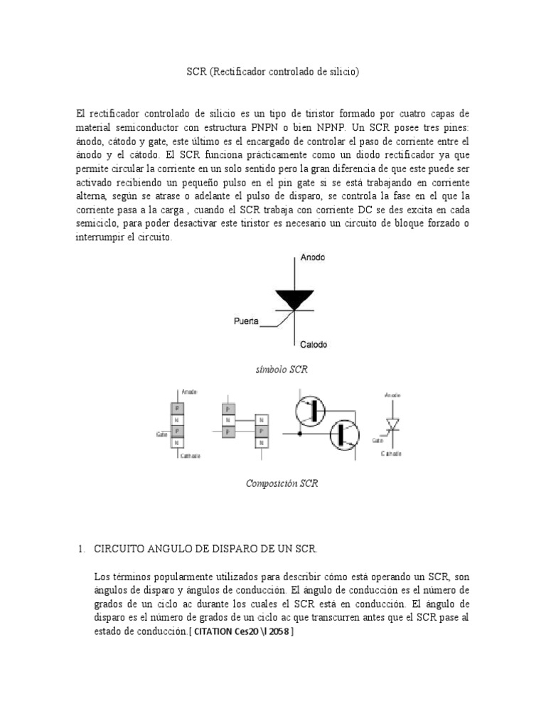 Símbolo SCR: (CITATION Ces20 /L 2058) | Descargar gratis PDF ...