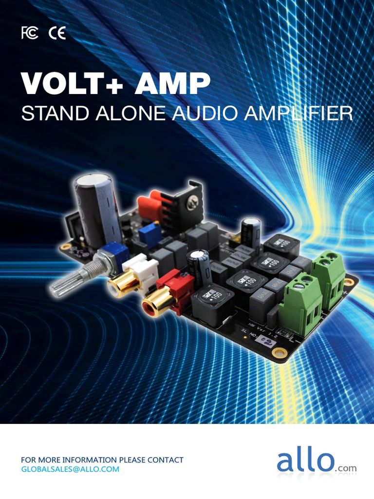 Volt+ Amp: Stand Alone Audio Amplifier | PDF | Technology & Engineering