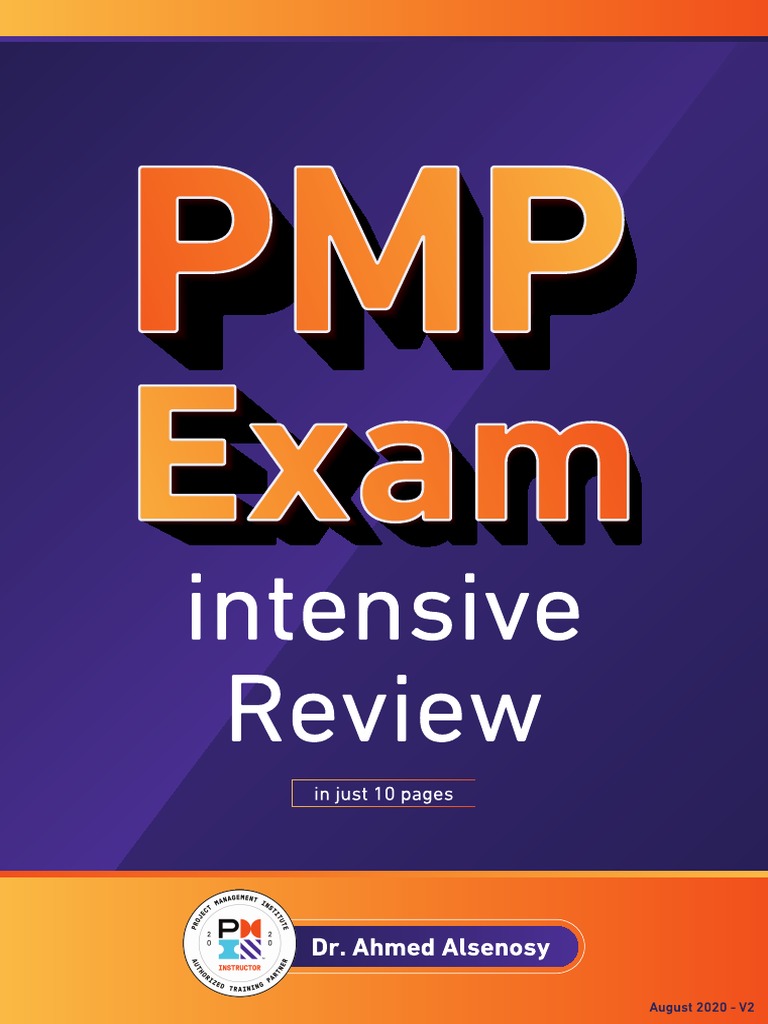 PMP Exam Intensive Review | PDF