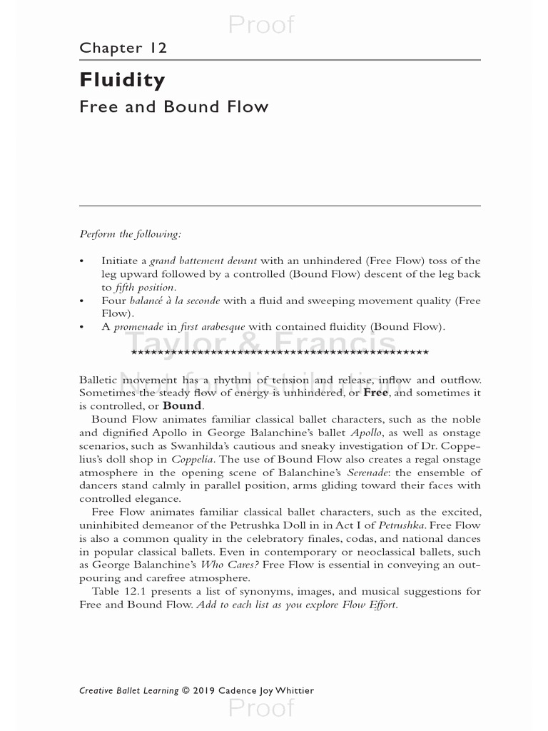 12 Fluidity Free And Bound Flow Pdf Pdf Classical Music Nature