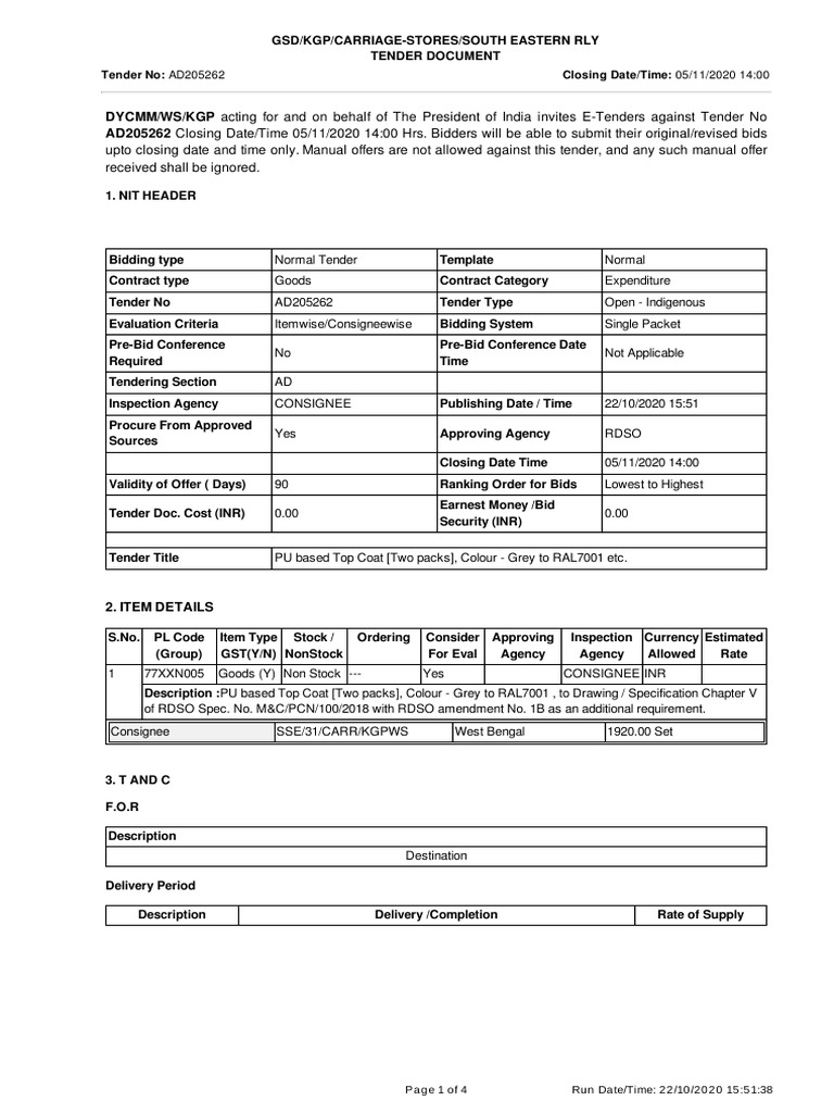 Upto Closing Date and Time Only. Manual Offers Are Not Allowed Against ...